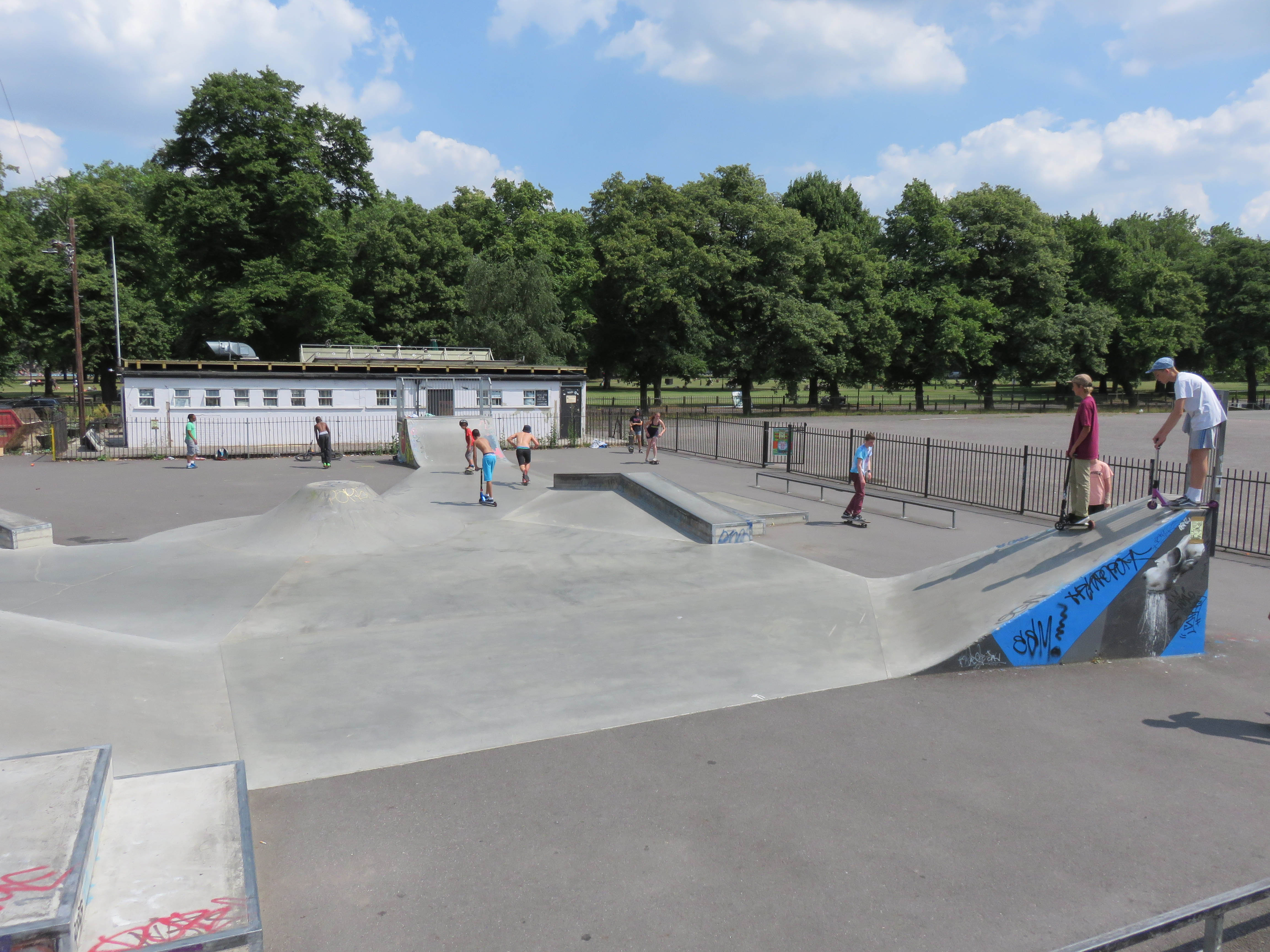 Clapham Common Skatepark - Guide to Clapham Common Skatepark