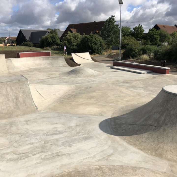 Rom Skatepark - Guide to The Rom, Grade II listed Skatepark